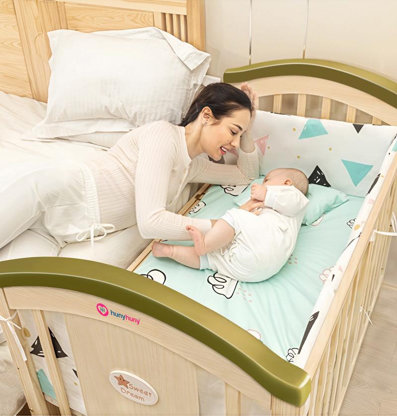 Baby Cot Cum Junior Bed Online | Best Super Comfy European Pinewood